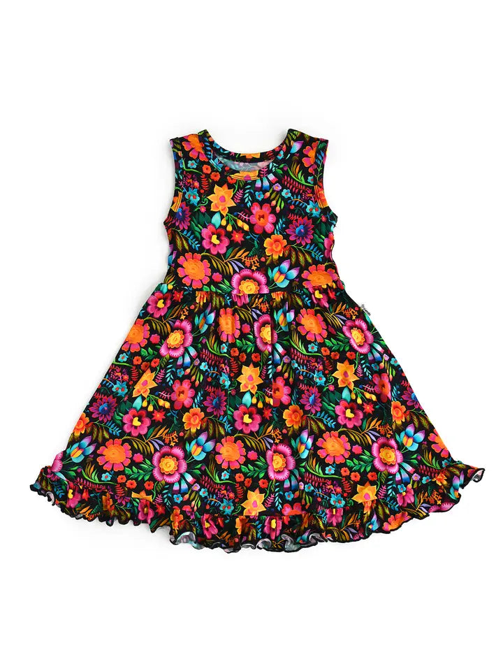 catalina tank ruffle twirl dress – Sugar-N-Spice Children's and Tween + Lily Zita Teen Boutique