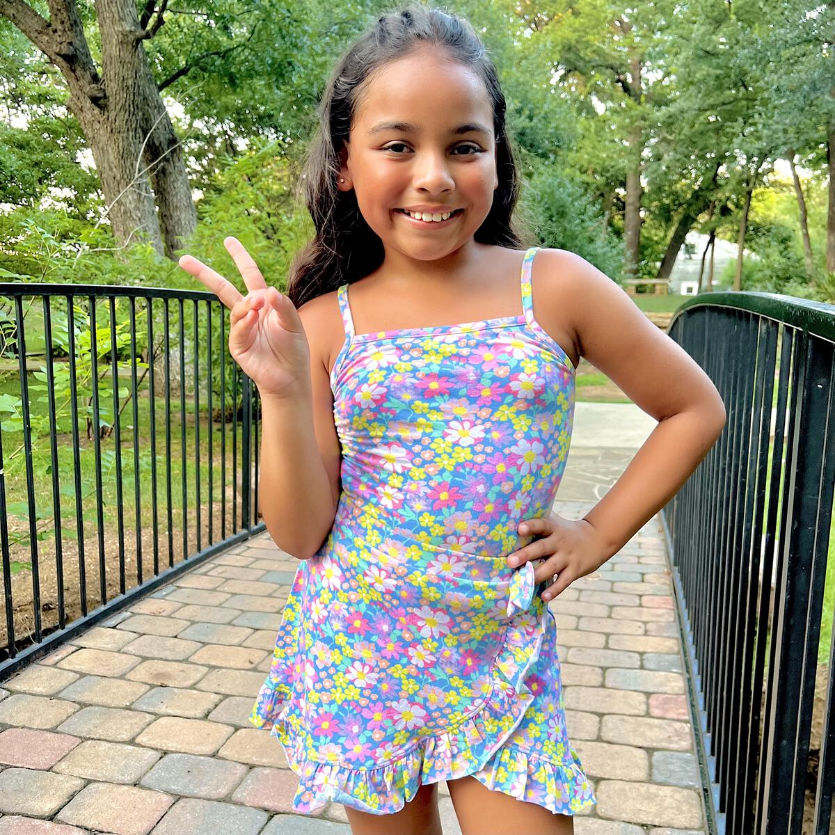 tween all over print floral tank – Sugar-N-Spice Children's and Tween ...