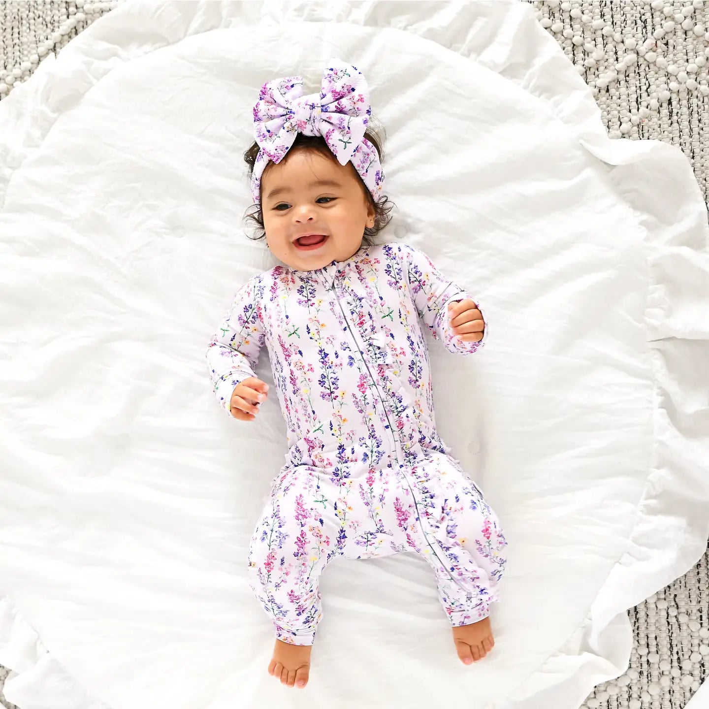 avani ruffle zip sleepie – Sugar-N-Spice Children's and Tween + Lily ...