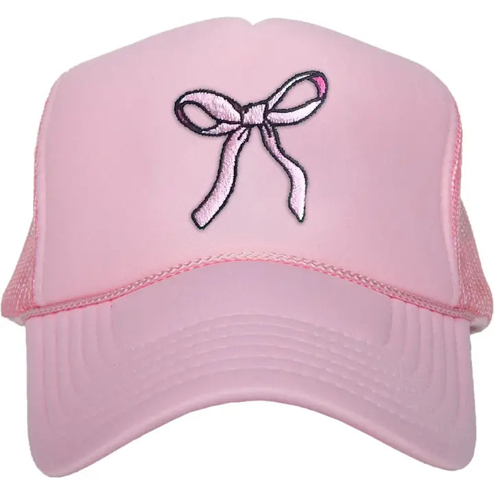 coquette pink bow trendy snapback hat – Sugar-N-Spice Children's and ...