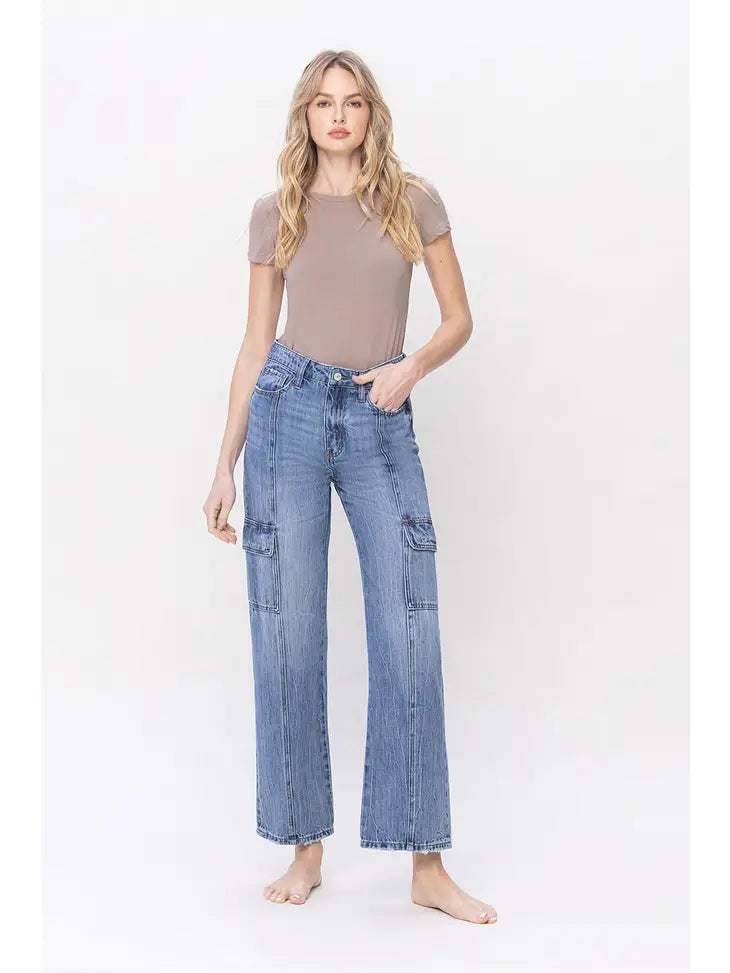 high rise dad cargo jean – Sugar-N-Spice Children's and Tween + Lily ...