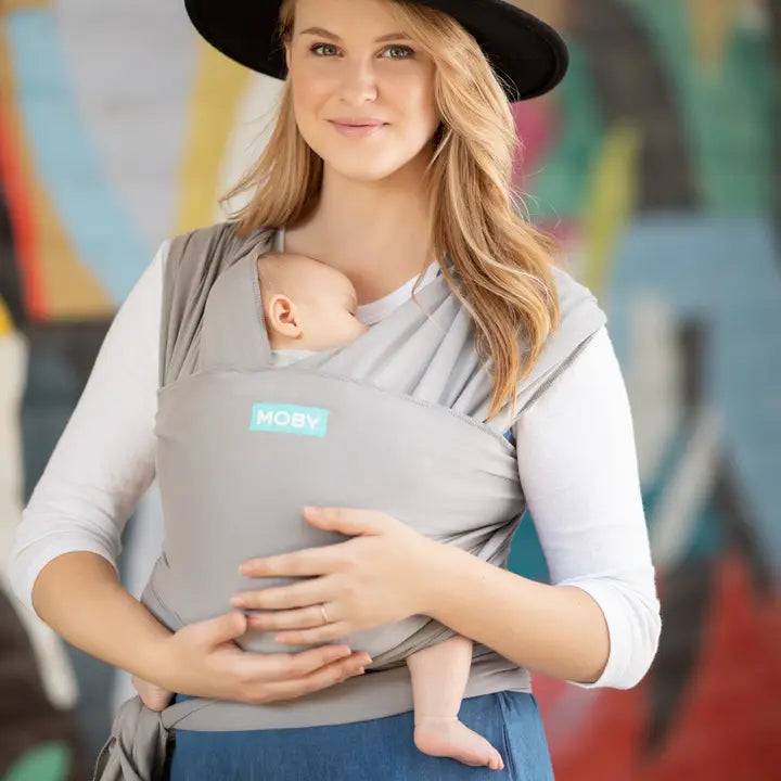 moby wrap classic - stone gray – Sugar-N-Spice Children's and Tween ...