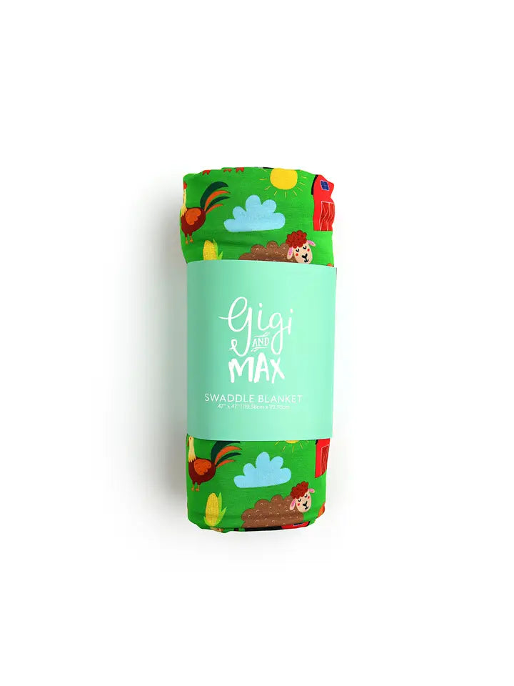 gigi and max tanner farm swaddle – Sugar-N-Spice Children's and Tween ...
