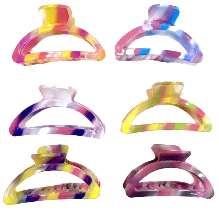 jelly tie dye hair clips – Sugar-N-Spice Children's and Tween + Lily ...
