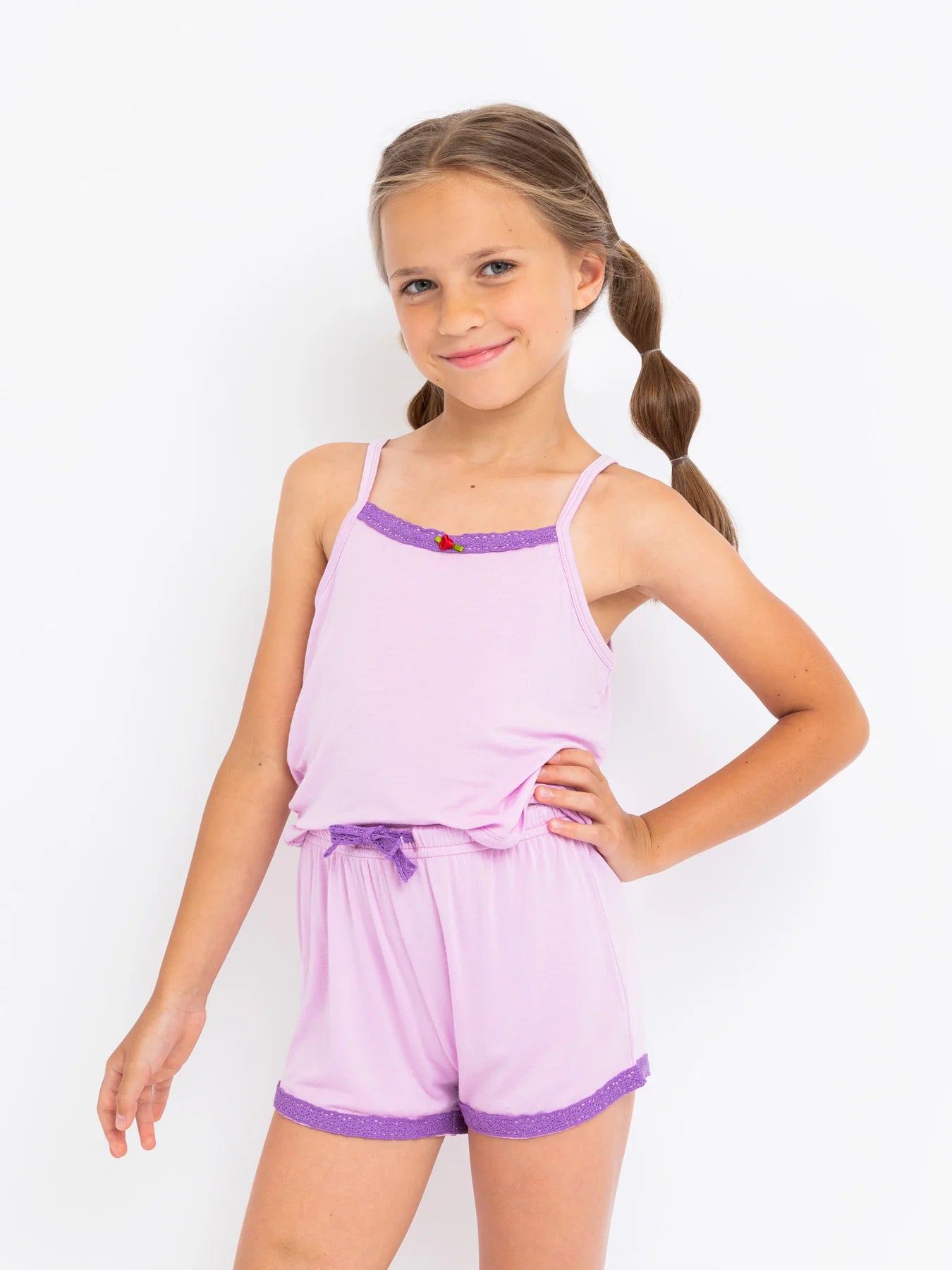 lavender cami pajama set – Sugar-N-Spice Children's and Tween + Lily ...