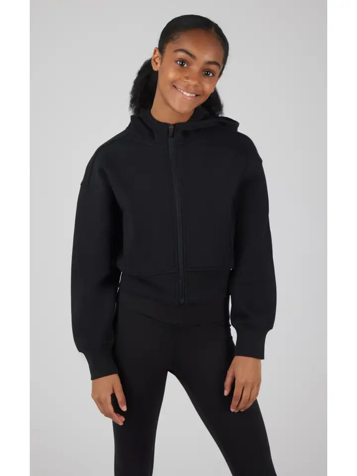 girls black scuba jacket – Sugar-N-Spice Children's and Tween + Lily ...