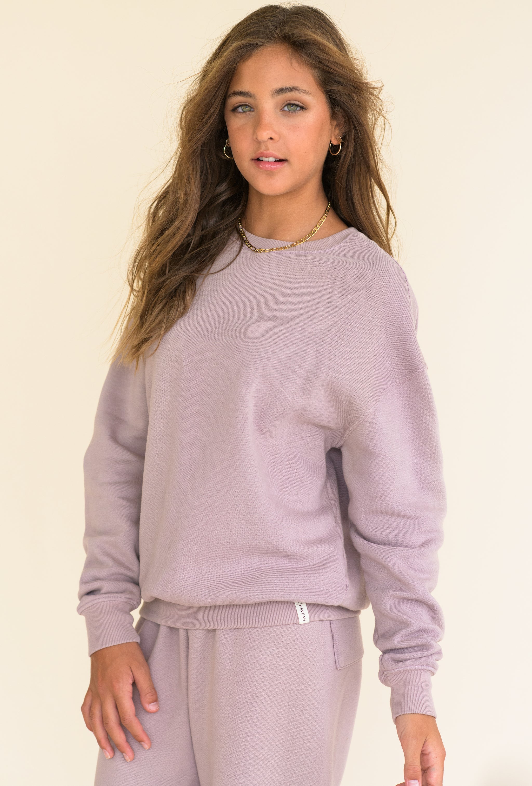 KAVEAH dusty rose cotton fleece sweatshirt – Sugar-N-Spice Children's ...