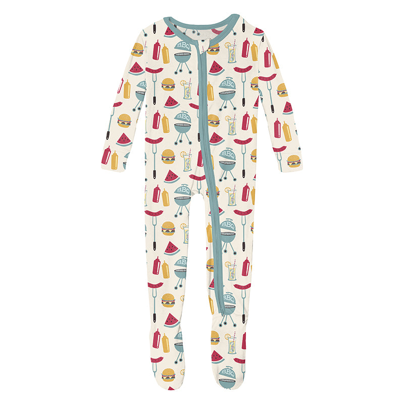 natural bbq footie – Sugar-N-Spice Children's and Tween + Lily Zita ...