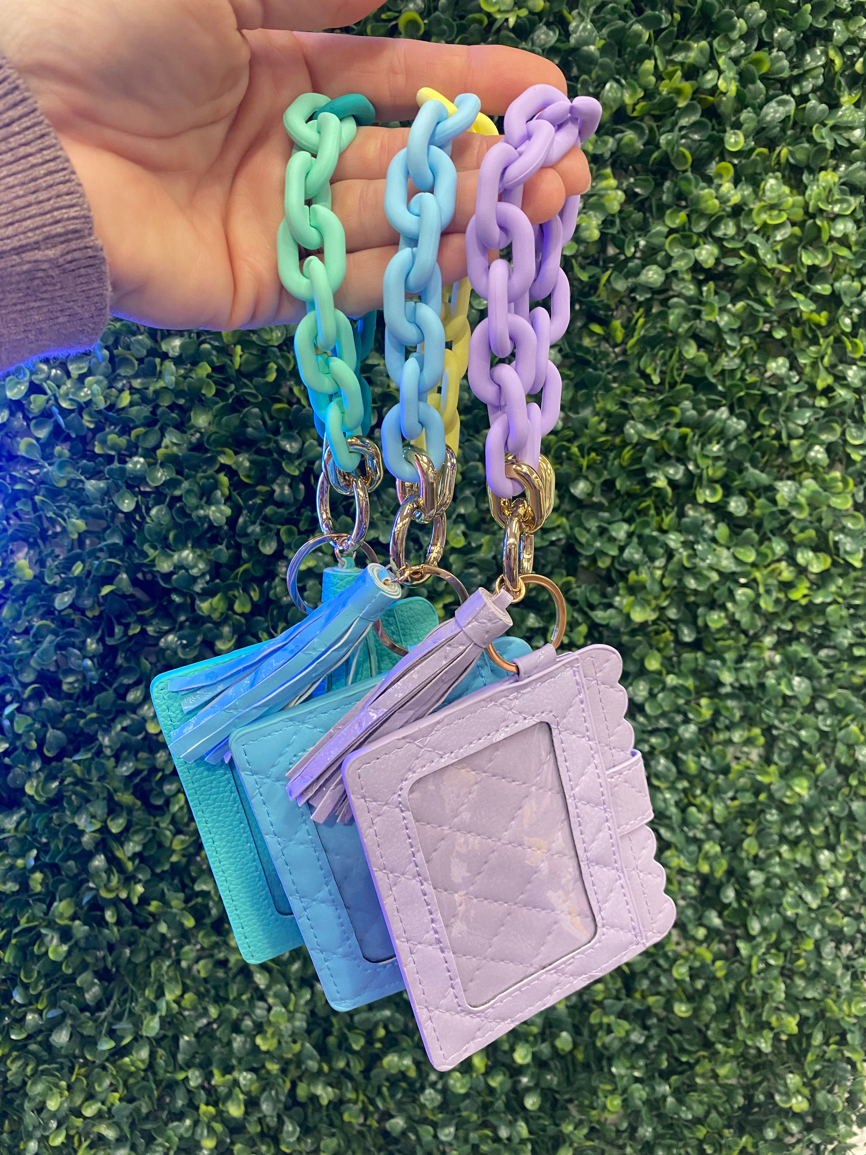 silicone link wrist keychain wallet – Sugar-N-Spice Children's and ...