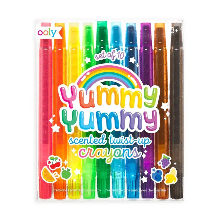 yummy yummy twist up scented crayons – Sugar-N-Spice Children's and ...