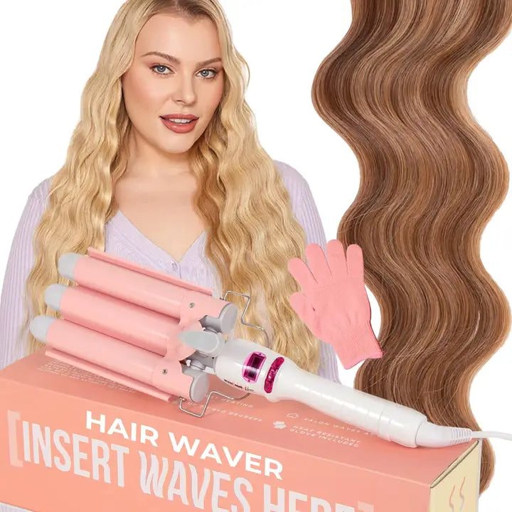 insert waves here triple barrel curling iron – Sugar-N-Spice Children's ...