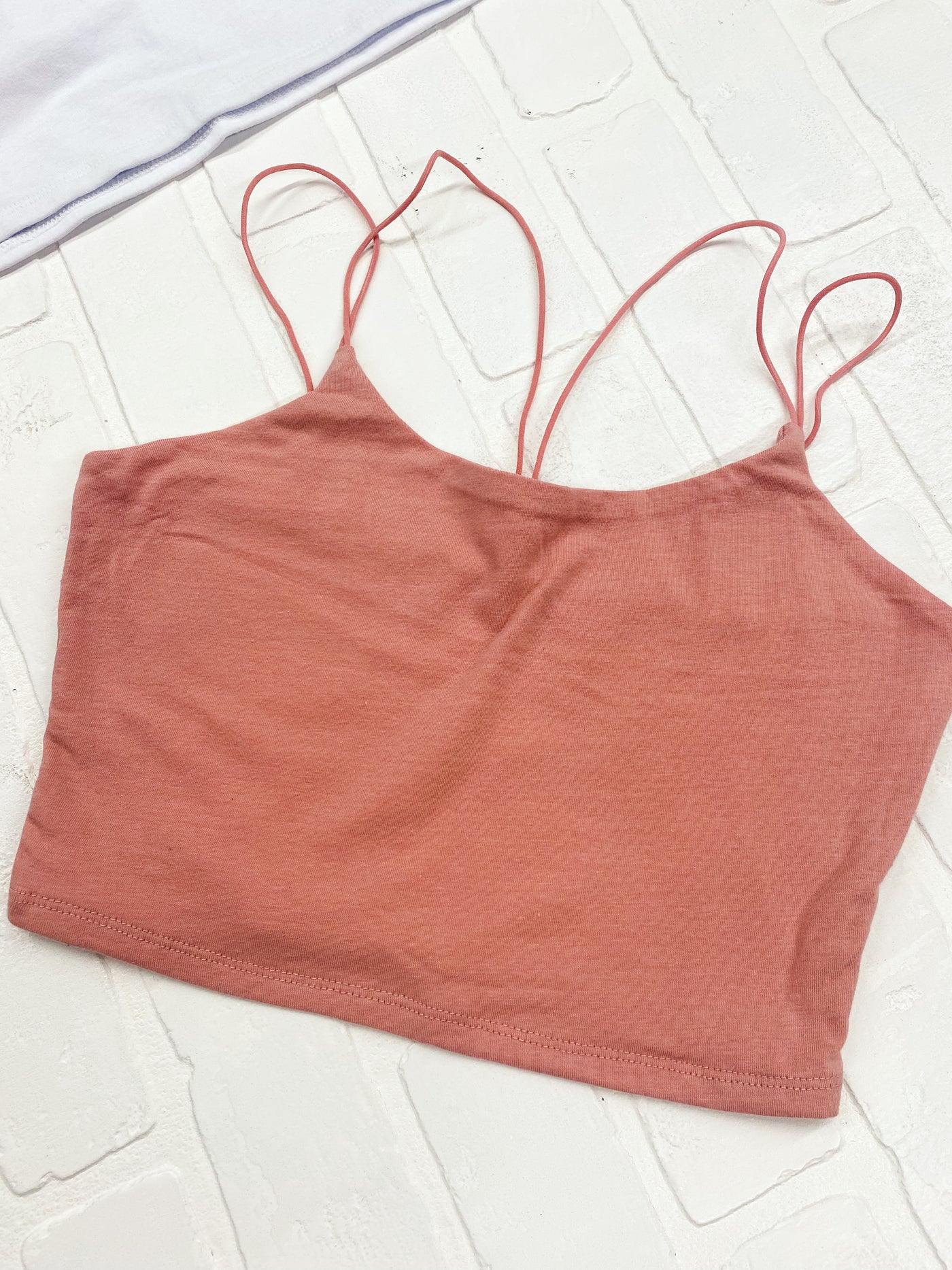 Petal pink Sammi crop cami/bralette – Sugar-N-Spice Children's and ...