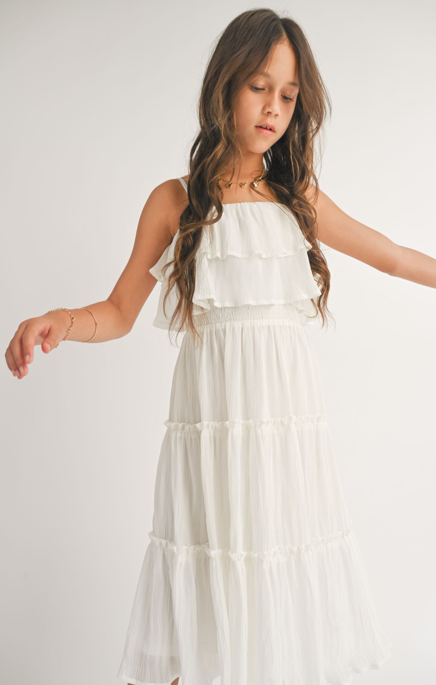 tween main squeeze ruffle tier dress – Sugar-N-Spice Children's and ...