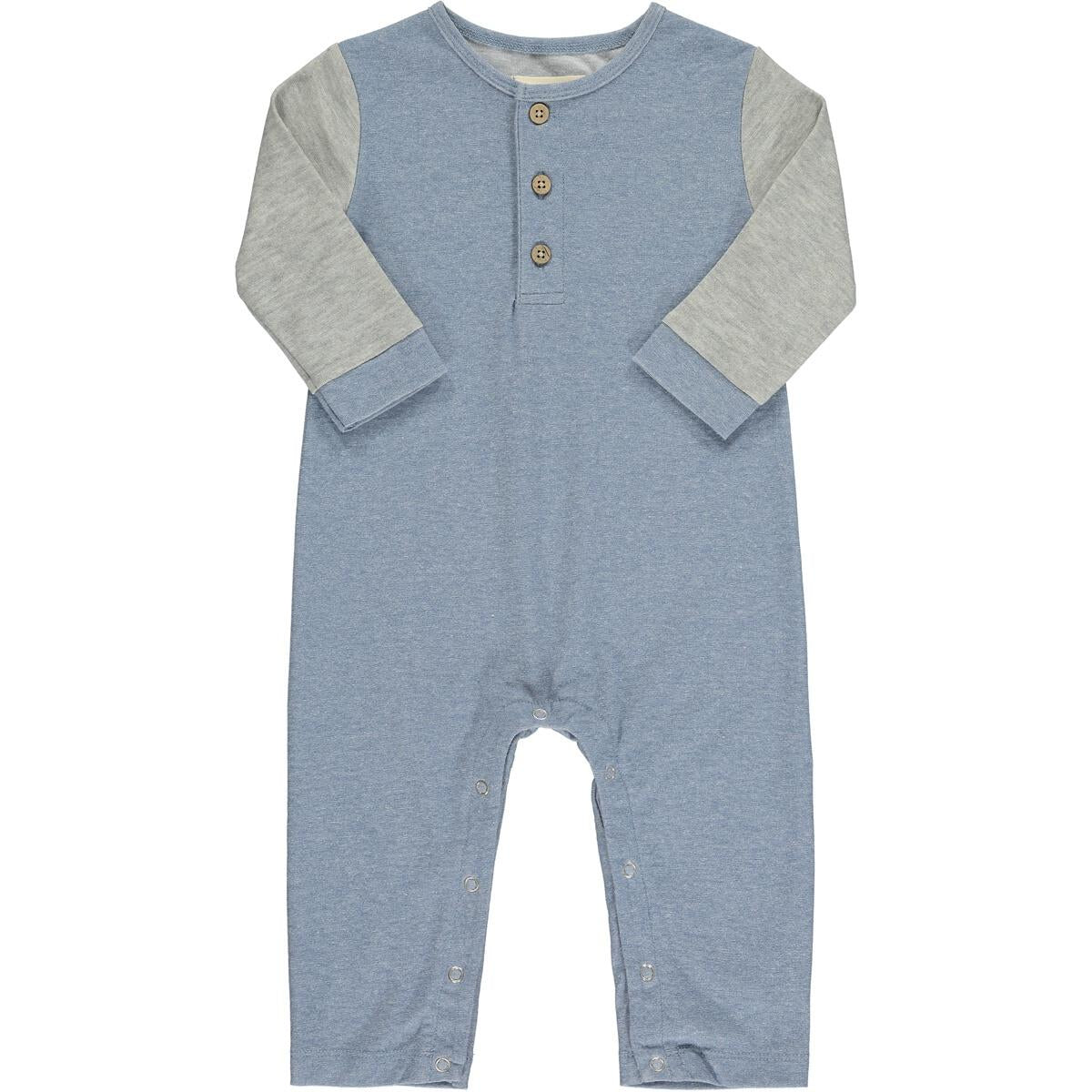 estill blue raglan romper – Sugar-N-Spice Children's and Tween + Lily ...