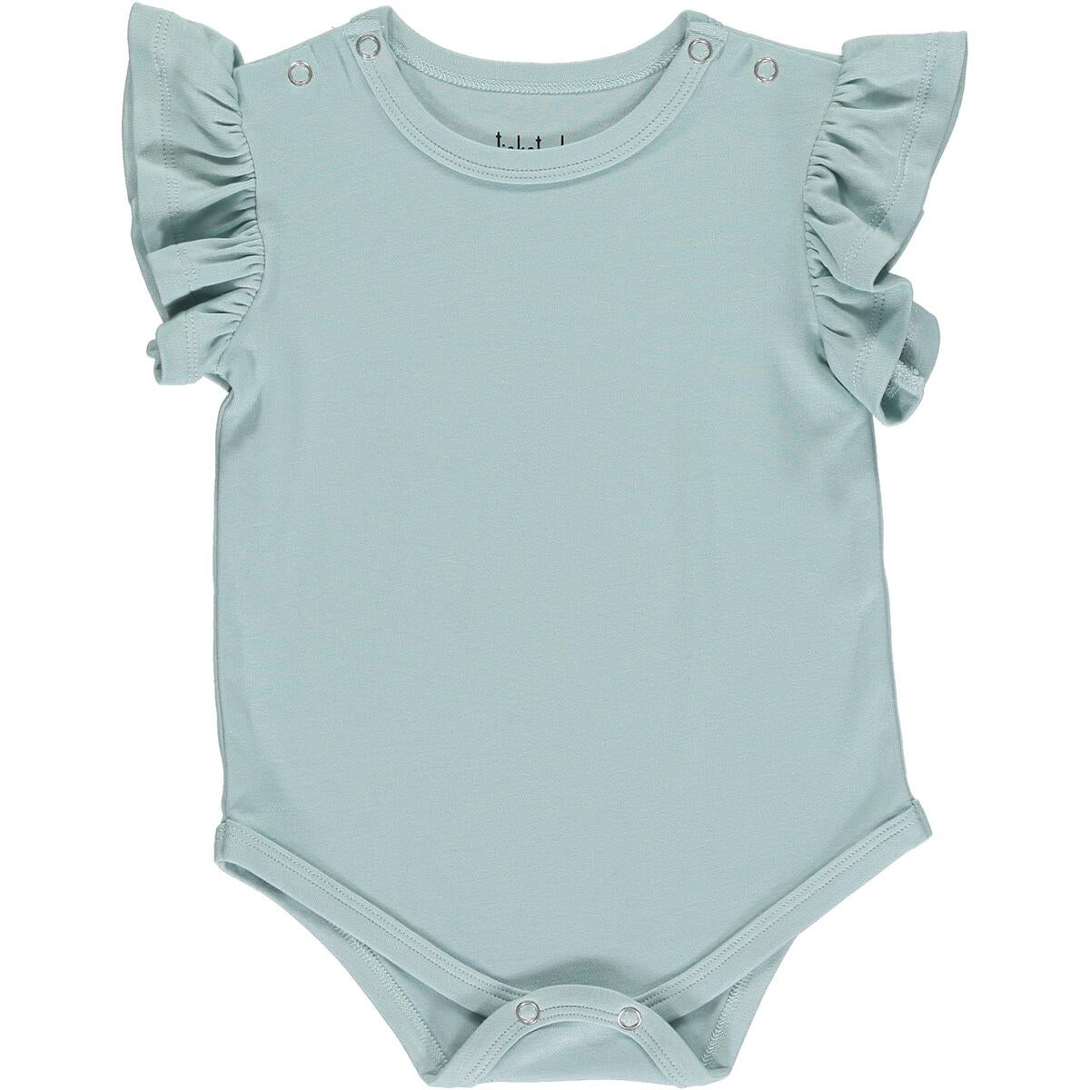sea green flutter onesie – Sugar-N-Spice Children's and Tween + Lily ...