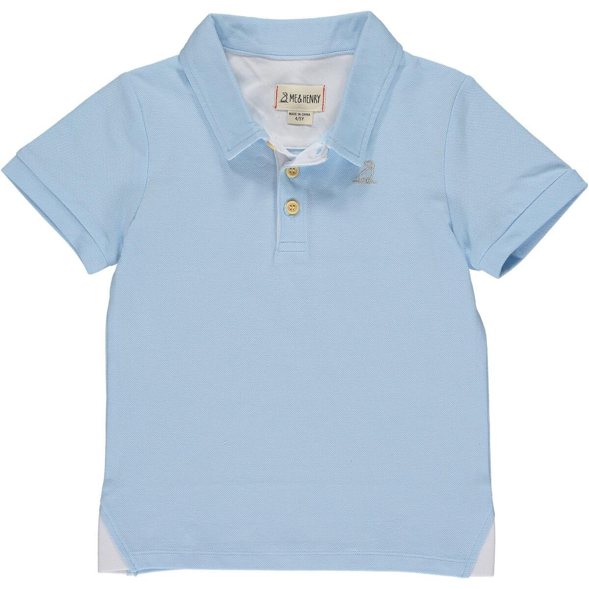 pale blue pique straboard polo – Sugar-N-Spice Children's and Tween ...