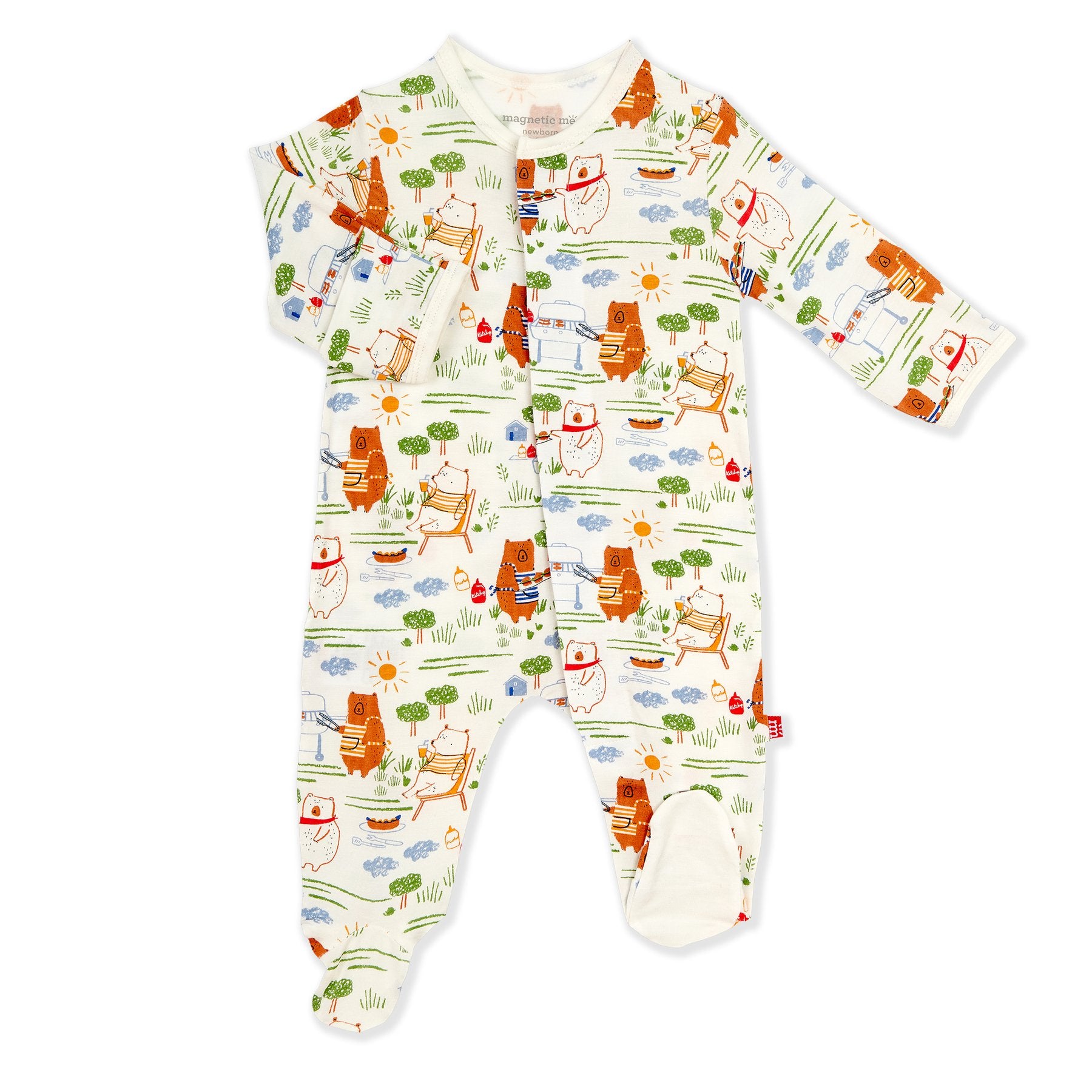bbq bears modal magnetic footie – Sugar-N-Spice Children's and Tween ...