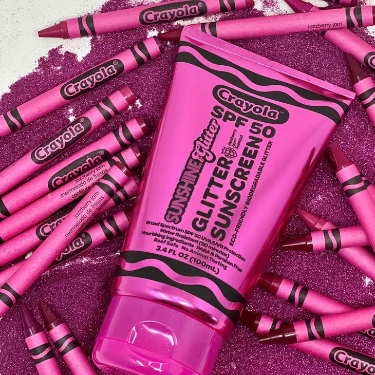 crayola jazzberry jam sparkle glitter sunscreen – Sugar-N-Spice ...