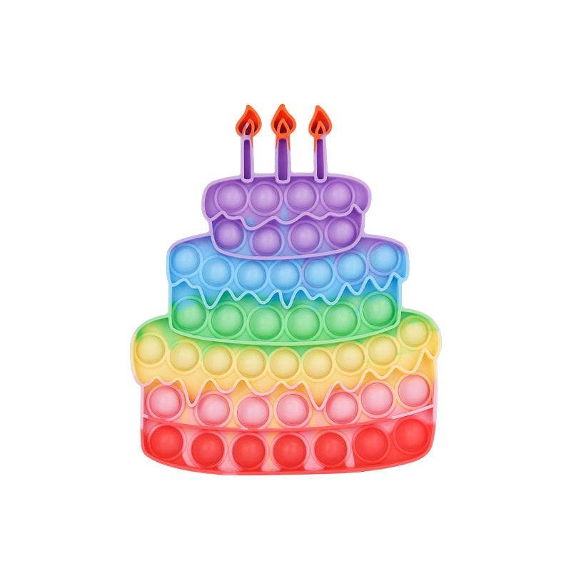 Sensory Fidget Toy | Birthday Cake Shape – Sugar-N-Spice Children's and ...