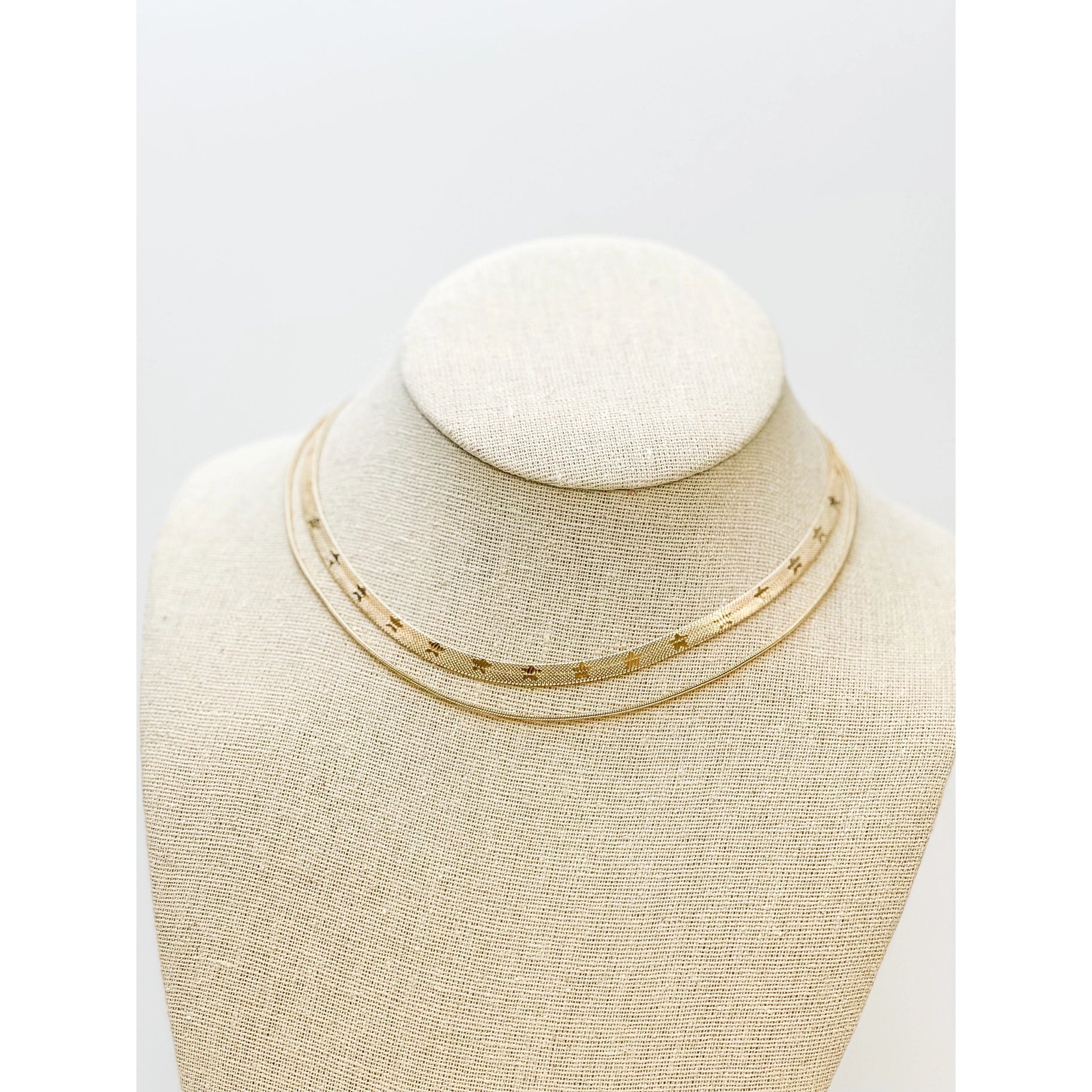 liquid gold chain layered necklace stars – Sugar-N-Spice Children's and ...