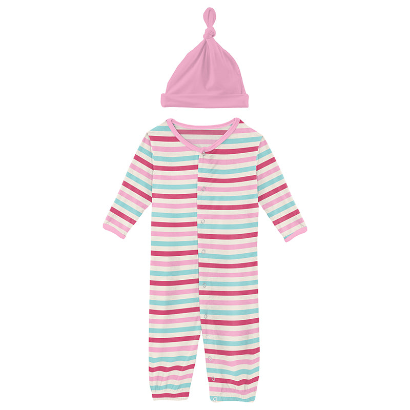 sock hop stripe converter & knot hat set – Sugar-N-Spice Children's and ...