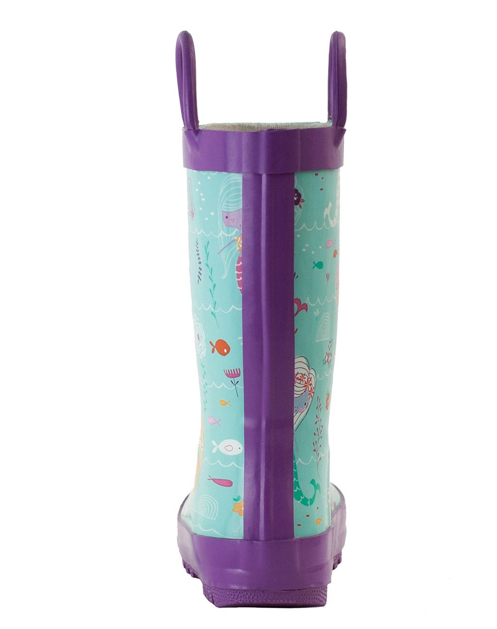 MERMAIDS LOOP HANDLE RUBBER RAIN BOOTS – Sugar-N-Spice Children's and ...